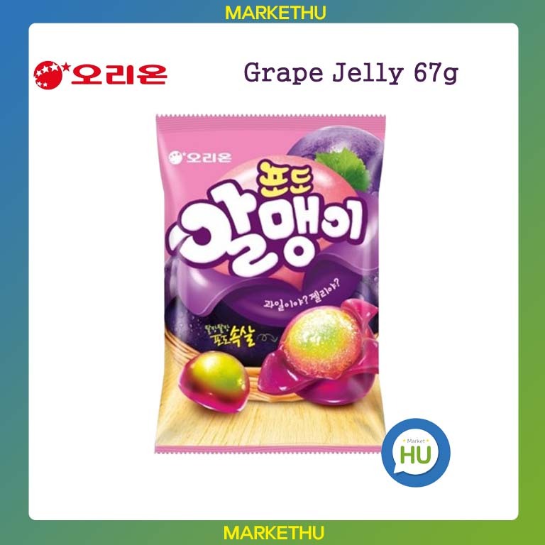 [ORION] Fruit Jelly 67g 6 Series Mango, Passion Fruit, Grape, Plum, Lychee, Kiwi 'MYGUMMY ...