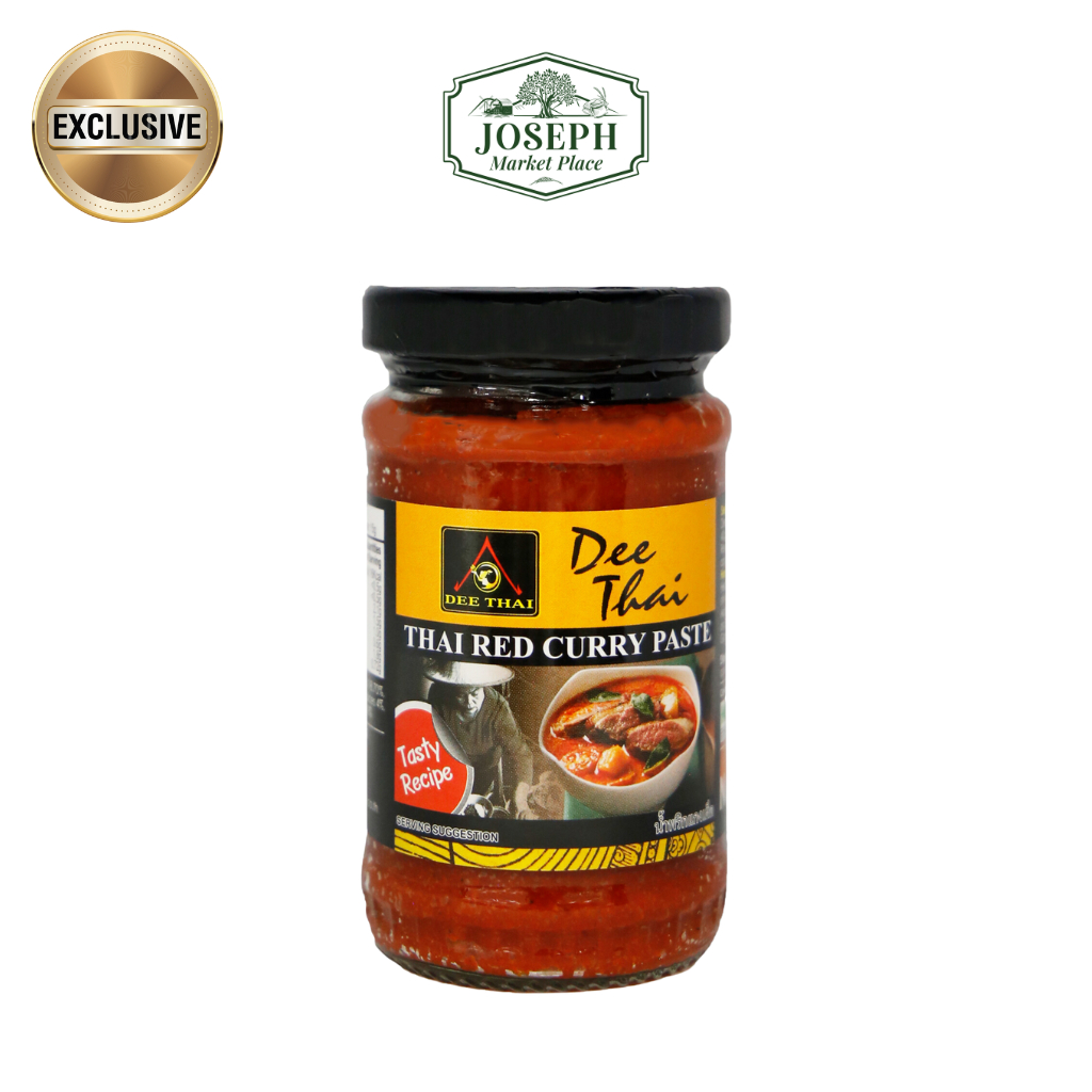 [Expires 30 Aug 2024] Dee Thai Red Curry Paste 114g (Small Bottle ...