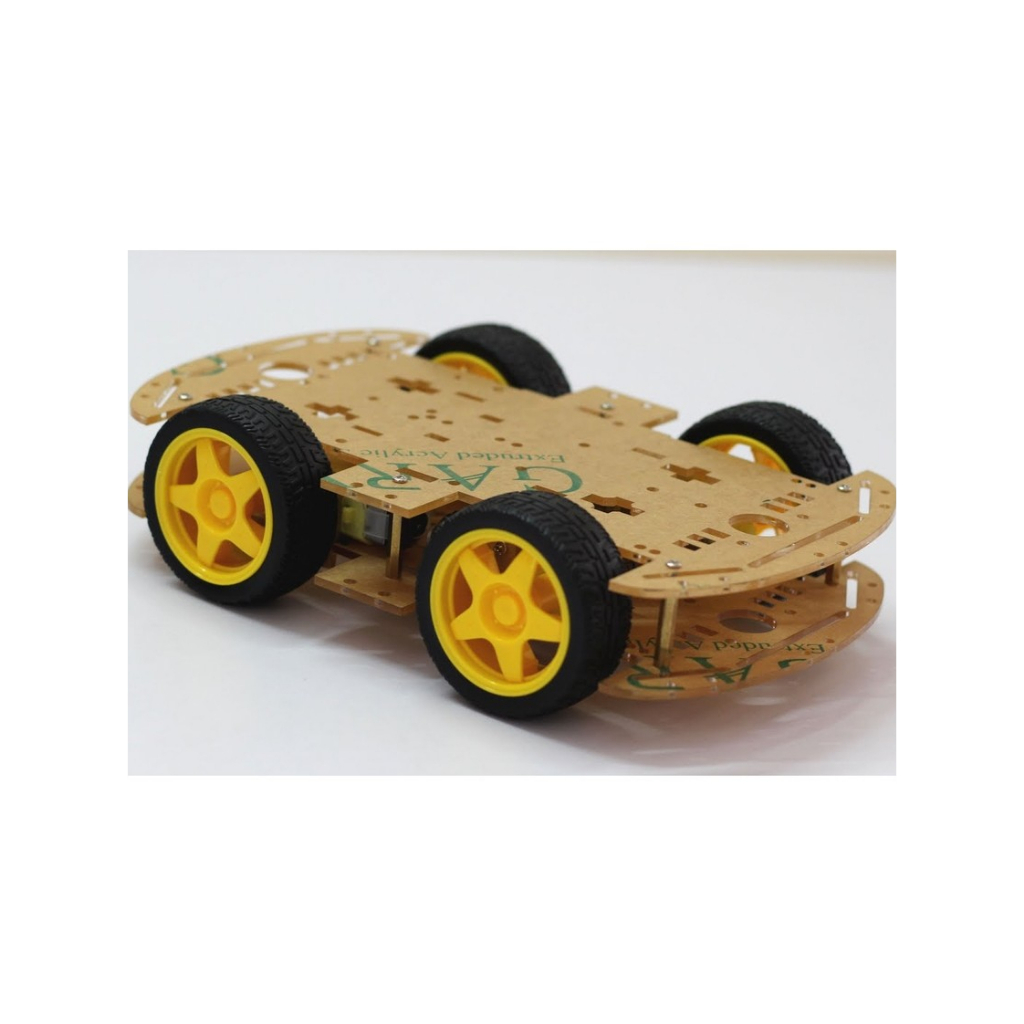 4WD Robot Smart Car Chassis Kit For Arduino | Shopee Singapore