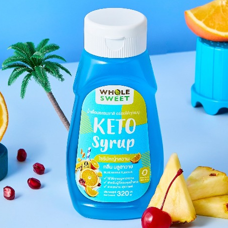 Whole Sweet Keto Stevia Syrup 320ml - Sugar Alternative Sweetener ...