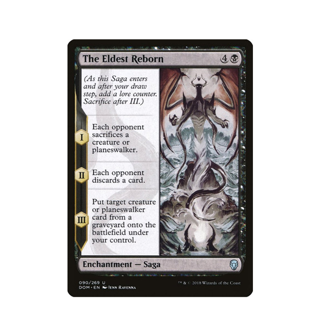 Magic The Gathering - The Eldest Reborn Card (Dominaria) | Shopee Singapore