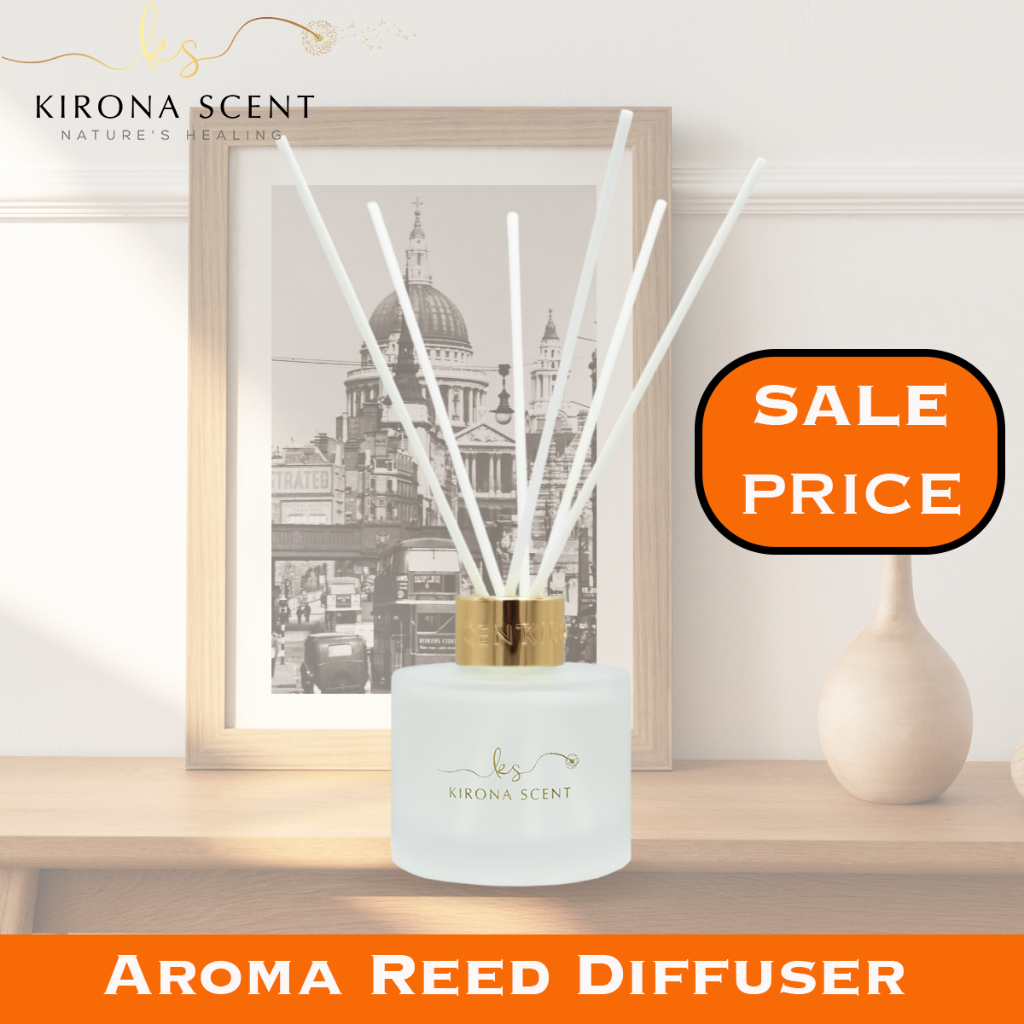 [9.9 Mega Sale] KIRONA Aroma Reed Diffuser Perfume & Cologne Fragrance ...