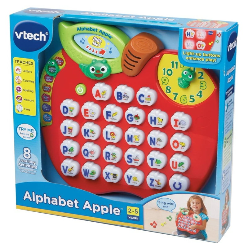 VTech Alphabet Apple learning Apple(imperfect box) | Shopee Singapore