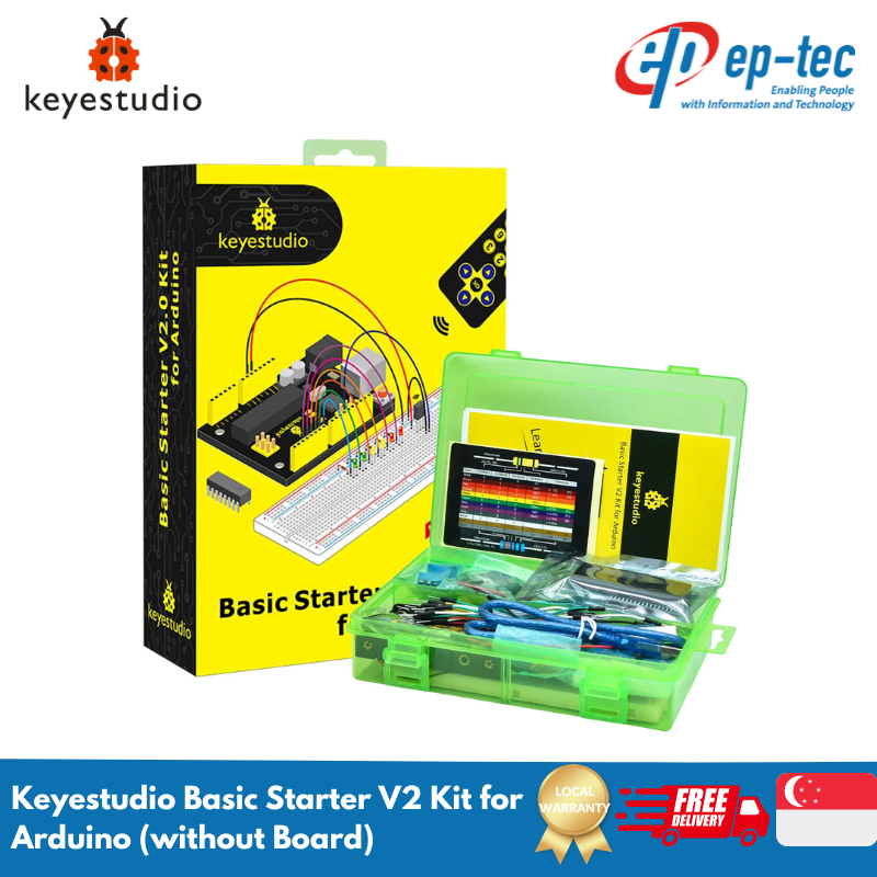 Keyestudio Basic Starter V2 Kit for Arduino With and Without Board ...