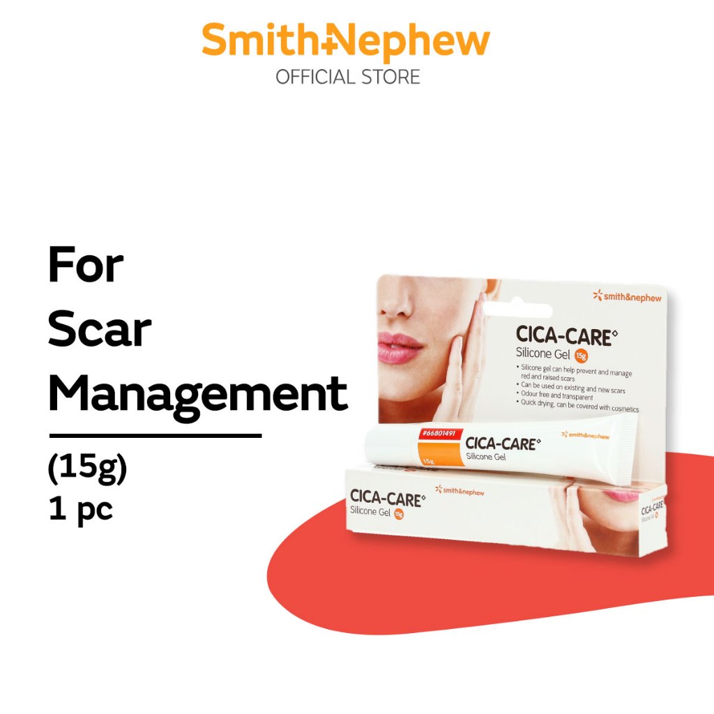 Smith+Nephew Cica-Care Silicone Gel 15g 1's | Shopee Singapore