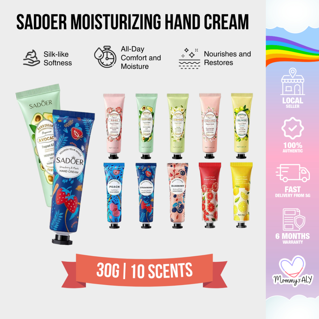 Sadoer Hand Cream 30g - Luxurious Moisturizer, Silky, Hydrating ...