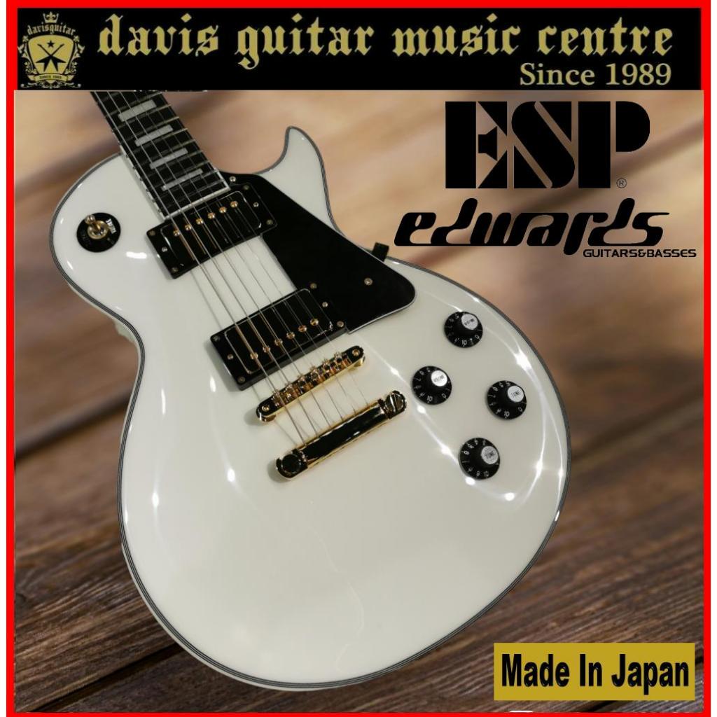ESP Edwards E-LP-CTM White Electric Guitar Made In Japan (2 Days ...