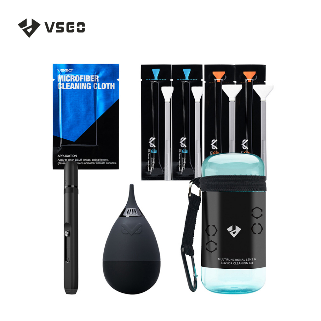 VSGO Dual Purpose Lens & Sensor Cleaning Kit with DDA-10 Air Blower VS ...