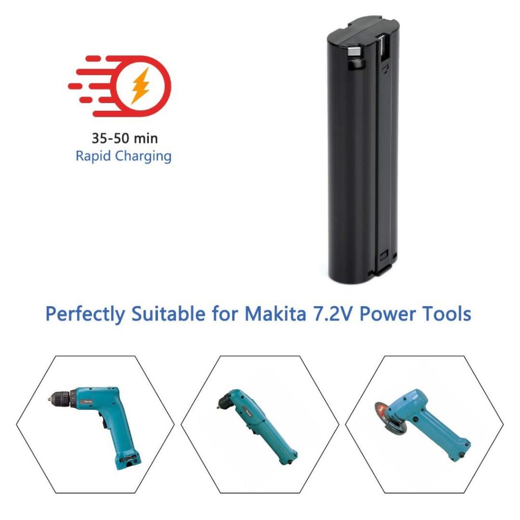 [SG INSTOCK] PowerAxis Makita Battery Pack 15.12 wattsW, 7.2 volts ...