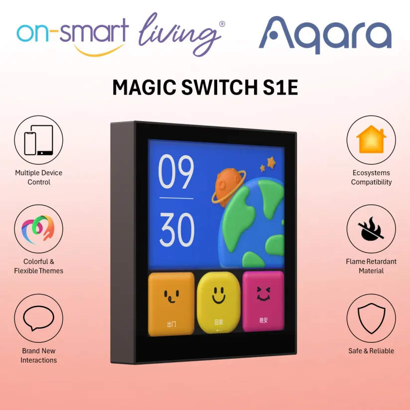 Aqara Magic Switch S1E 3.0 | Multiple Device Control | HomeKit ...