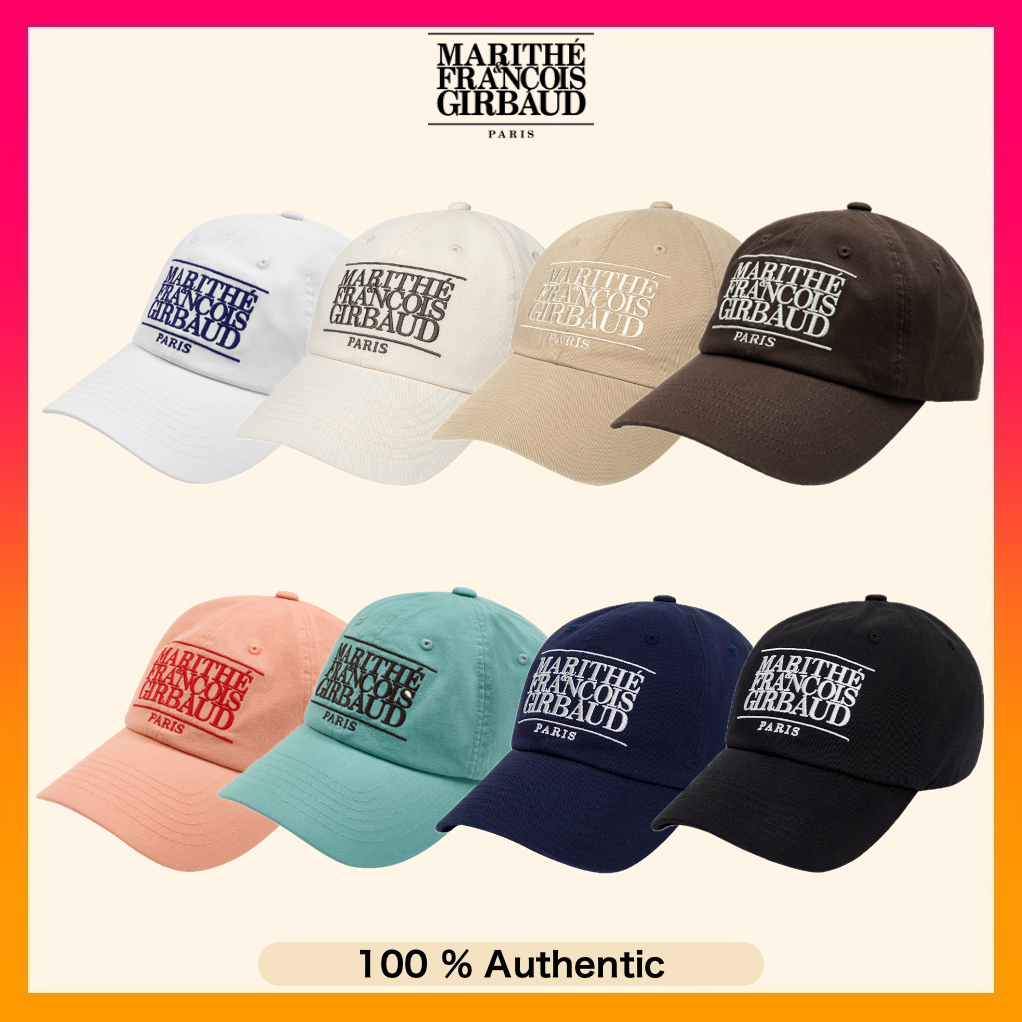 [Celebrity's PICK] MARITHE FRANCOIS GIRBAUD Unisex Classic Logo Cap ...