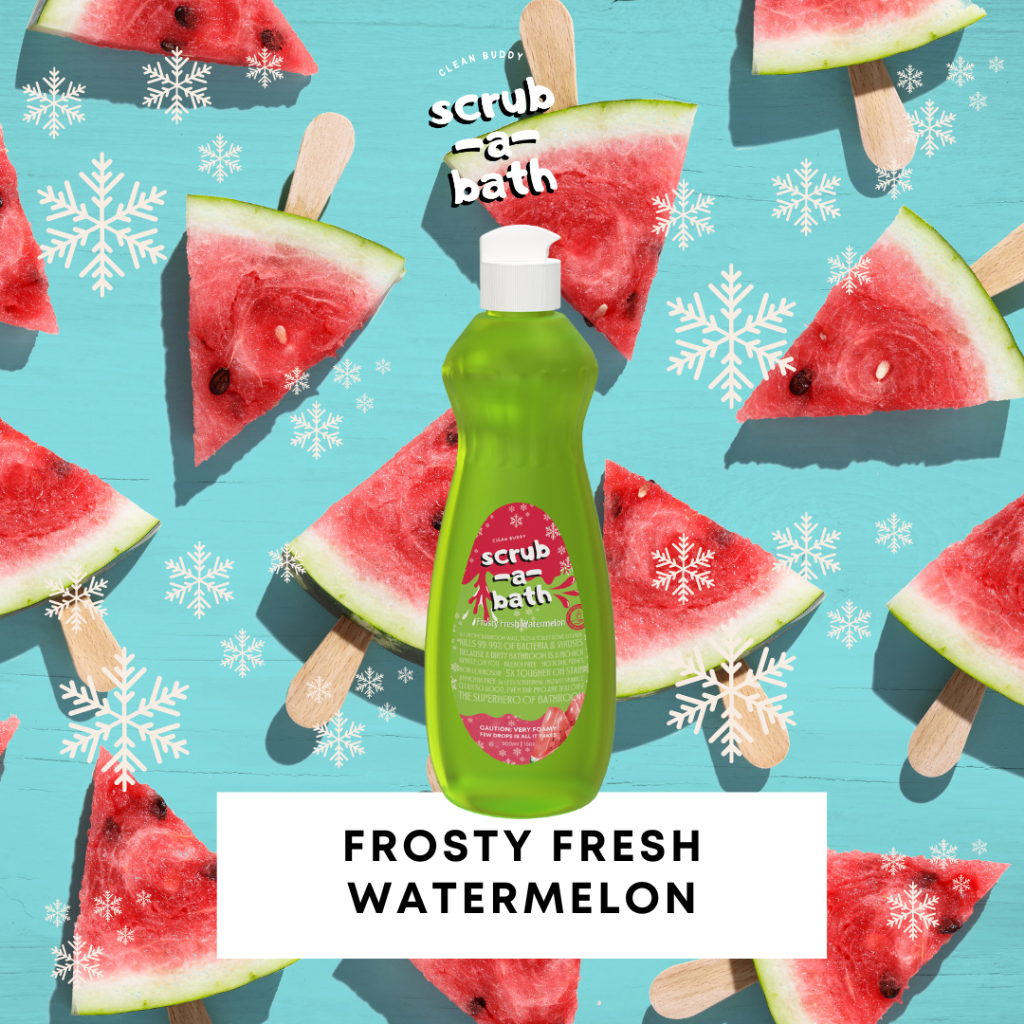 Scrub A Bath All in One Deep Cleaning Bathroom Frosty Fresh Watermelon ...