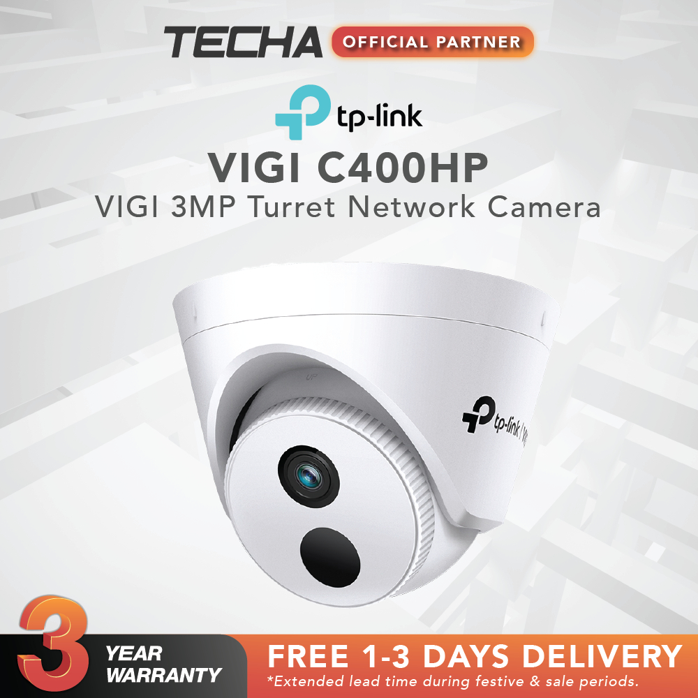 [FAST SHIP] TP-Link VIGI C400HP | 2.8MM Lens | 3MP Turret Network ...