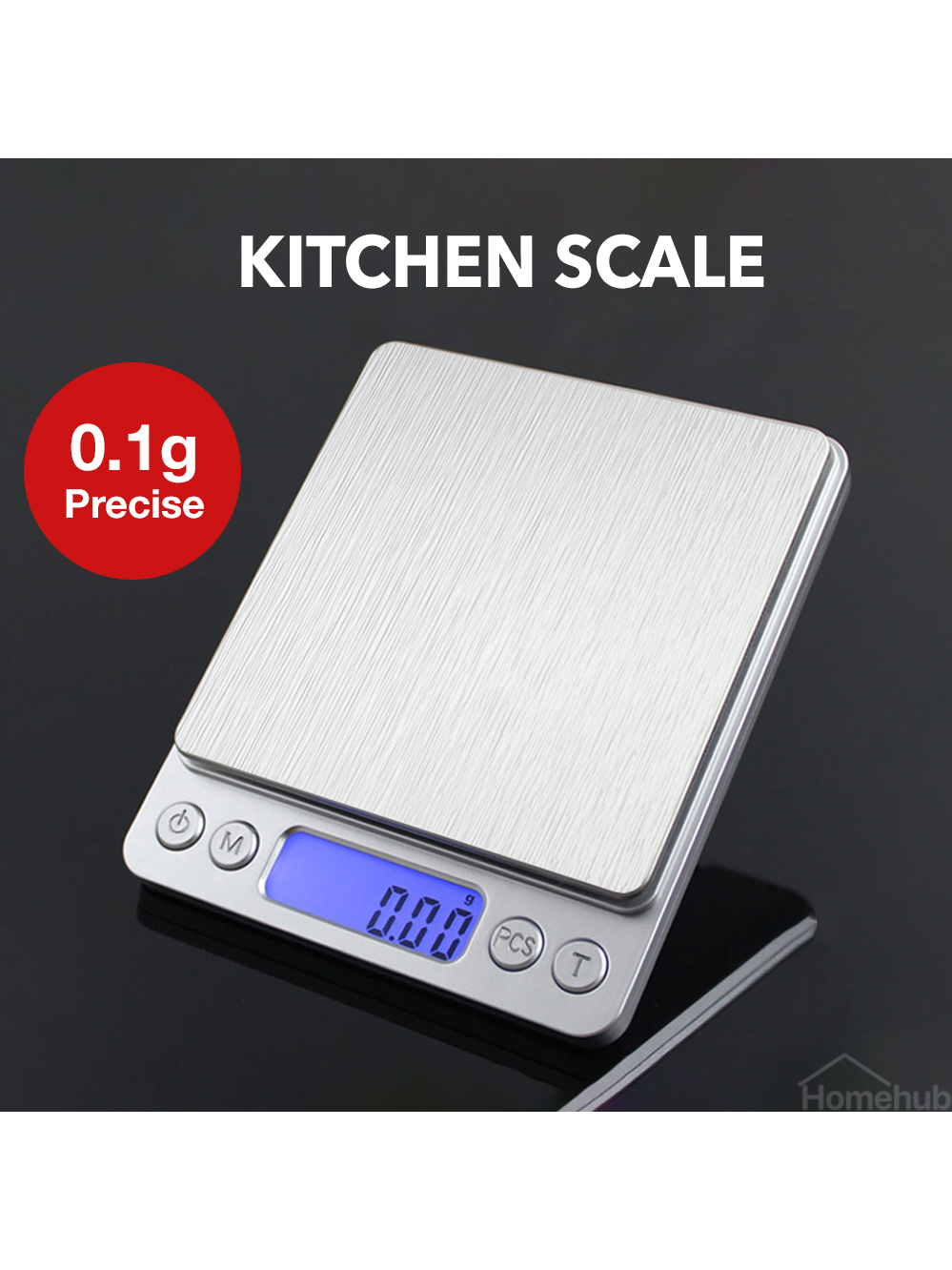 Homehub Digital Kitchen Weighing Scale For Food Baking Cooking Mini ...