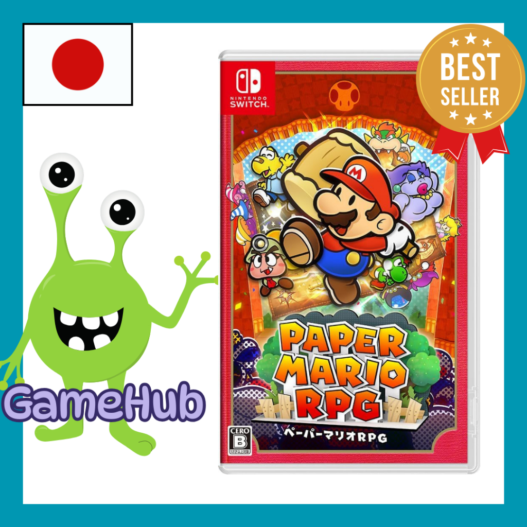 Nintendo Paper Mario RPG -Switch[ Playable in English ]【Direct from ...