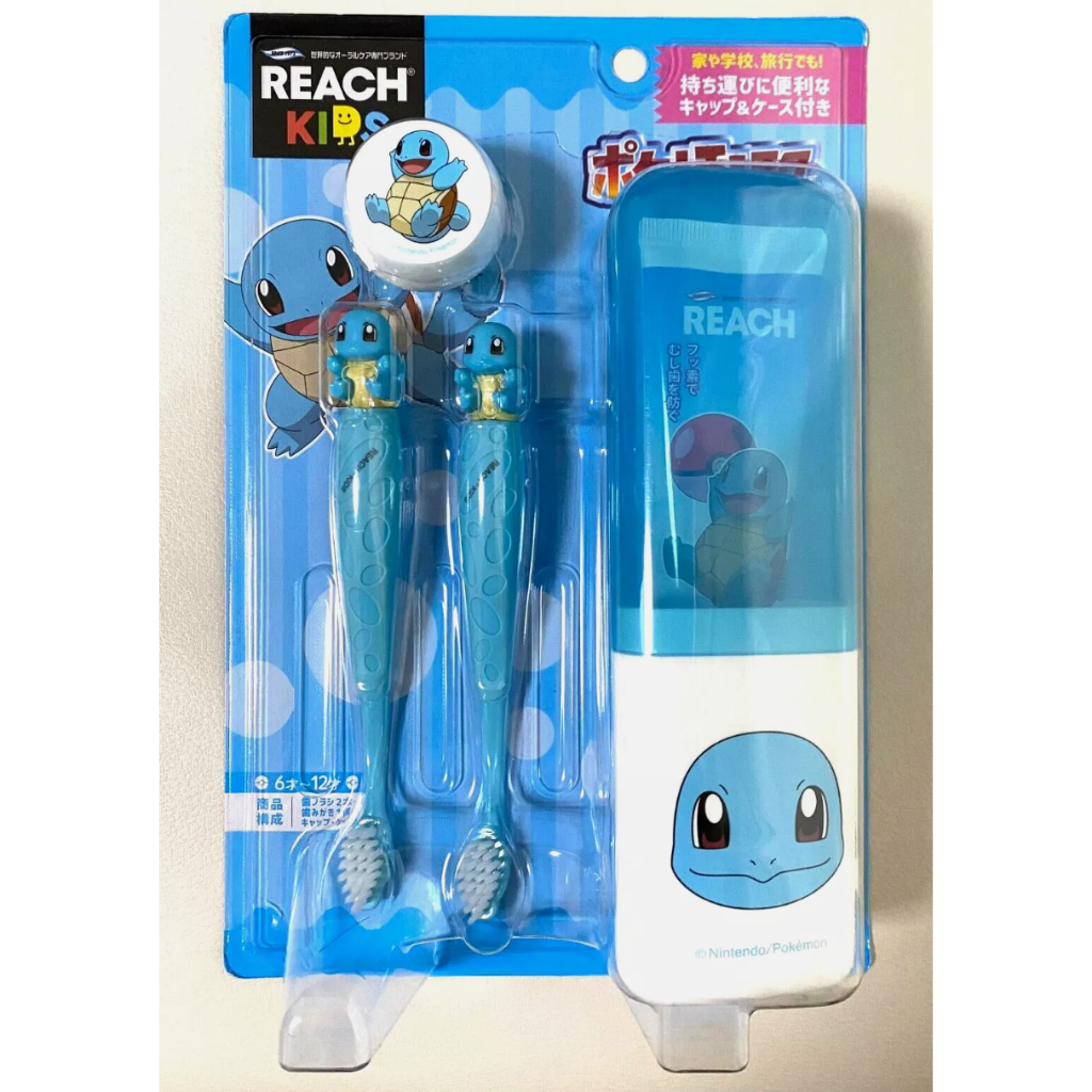 \\ from JAPAN // NEW POKEMON SQUIRTLE KIDS Toothbrush Figure Children 6 ...