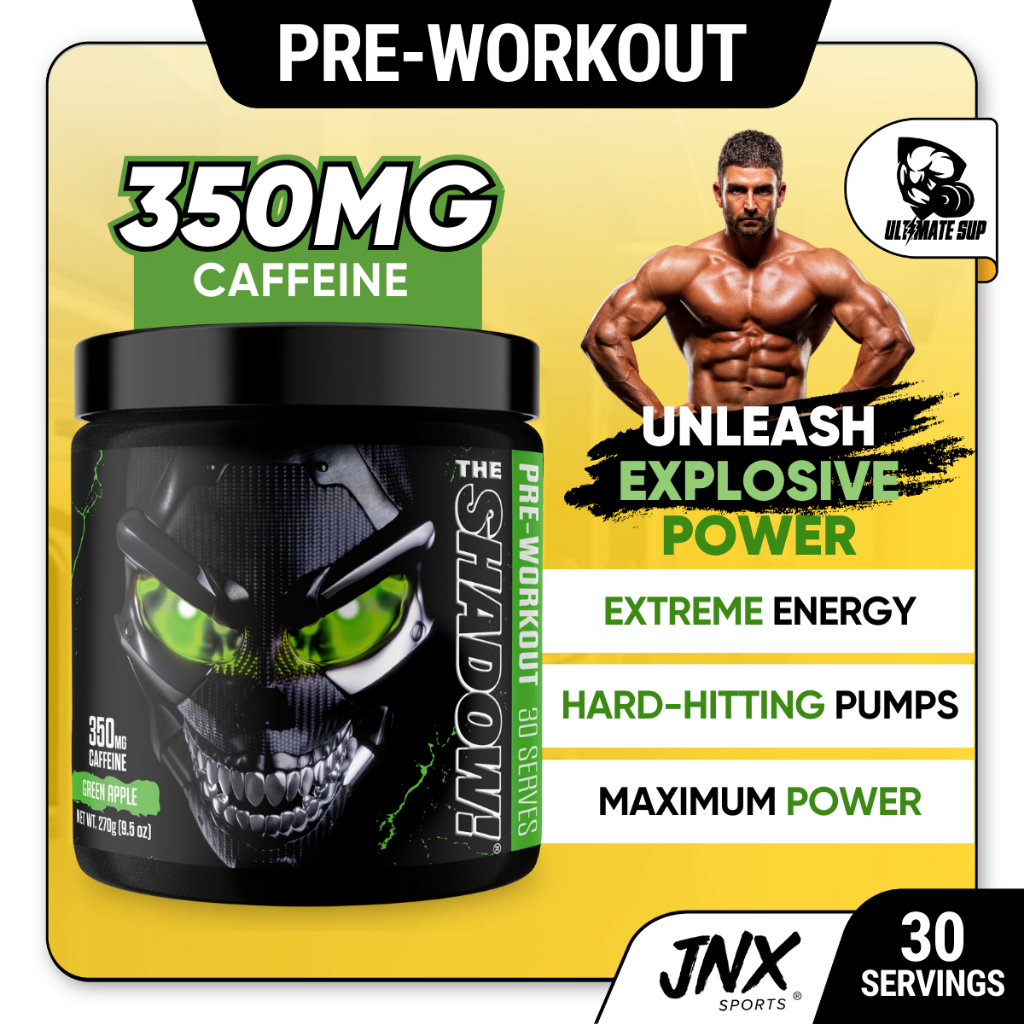 JNX The Shadow, High-Energy Pre-Workout Powder, Ultimate Performance ...