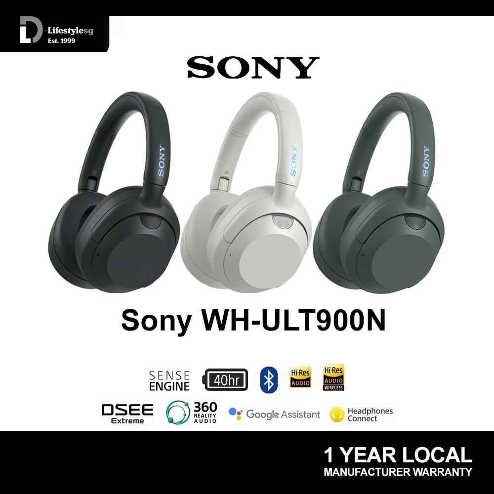 Sony WH-ULT900N ULT WEAR Wireless Noise Cancelling Headphones | Shopee Singapore