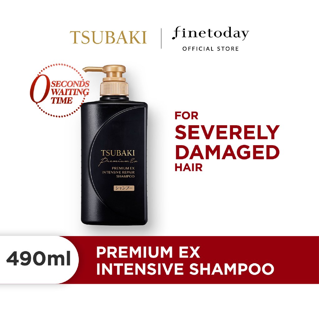 TSUBAKI Premium EX Intensive Repair Shampoo (490ml) | Shopee Singapore