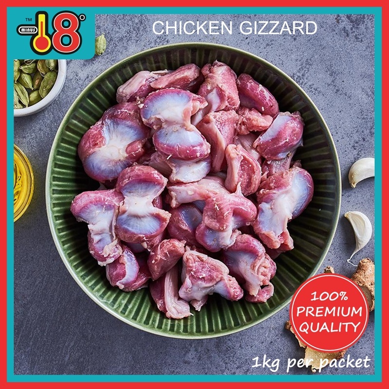 Frozen Chicken Gizzard 1KG Per Packet Halal | Shopee Singapore
