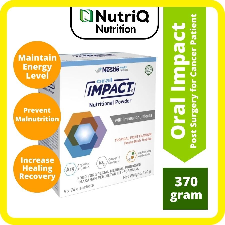 Nestle Oral Impact Powder Immunonutrition Immune System Booster ...