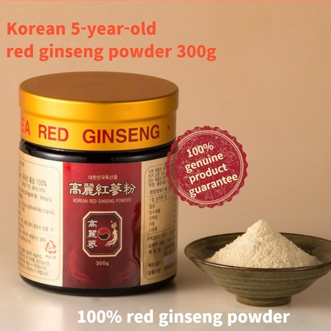 Korean Goryeo 100% Red Ginseng Powder 5-Year-Old 300g - Health ...