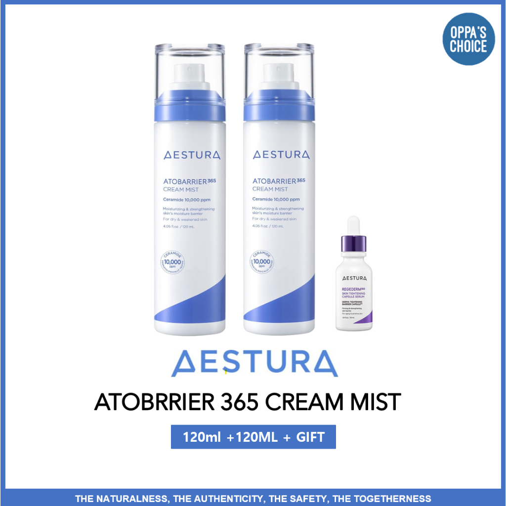 AESTURA ATOBARRIER 365 CREAM MIST 120ml | Shopee Singapore