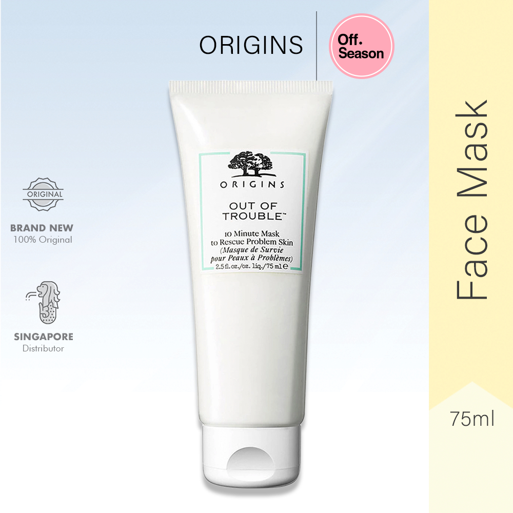 Origins Out of Trouble 10 Minute Mask to Rescue Problem Skin | Shopee ...