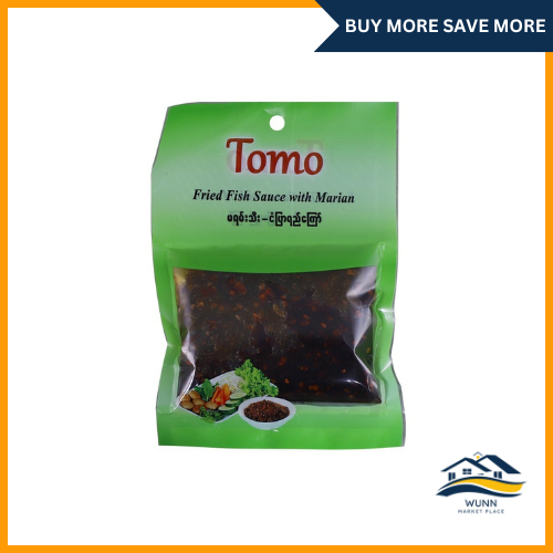 [SG INSTOCK - MYANMAR FOOD] TOMO Fried Fish Sauce | Fried Fish Sauce ...