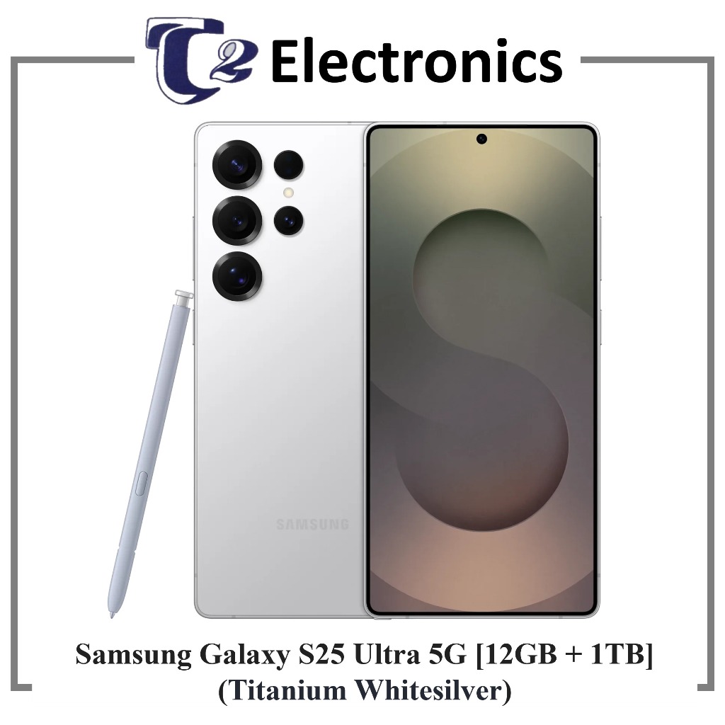 Samsung Galaxy S25 Ultra 5G | 12GB RAM + 1TB ROM | Display Size 6.9" | AI Phone | - T2 ...