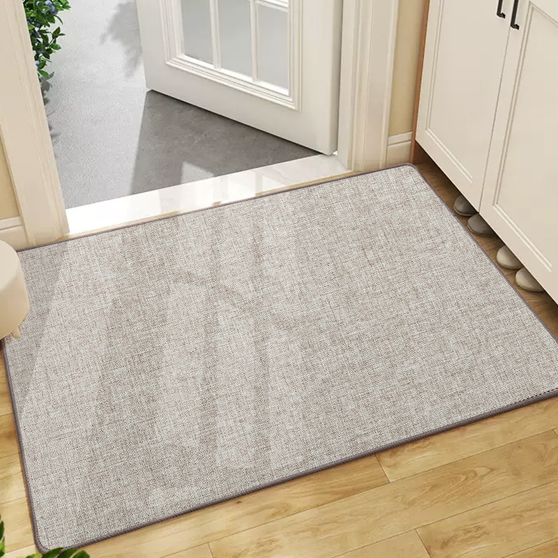 Thin Door Mat Anti-slip Absorbent Soft Entrance Low Profile Entry ...