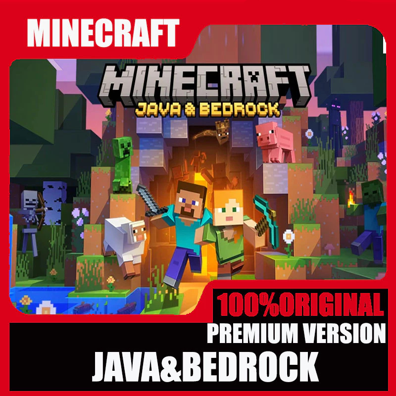 🔥Minecraft WIN10/11 Java+Bedrock Edition PC GAME🔥 | Shopee Singapore