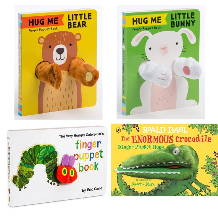 Finger Puppet Books - Hug me little bear | Hug me little bunny ...