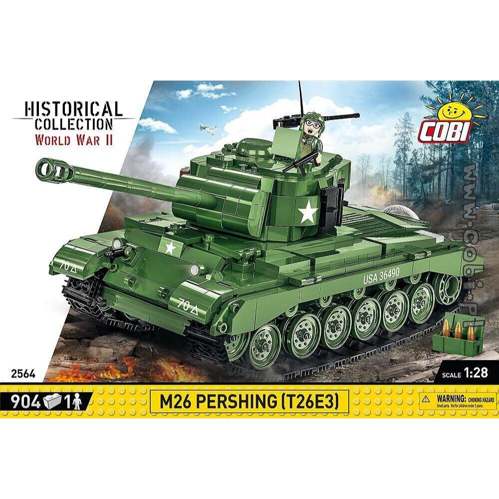 Cobi M26 Pershing Heavy US Tank | Shopee Singapore