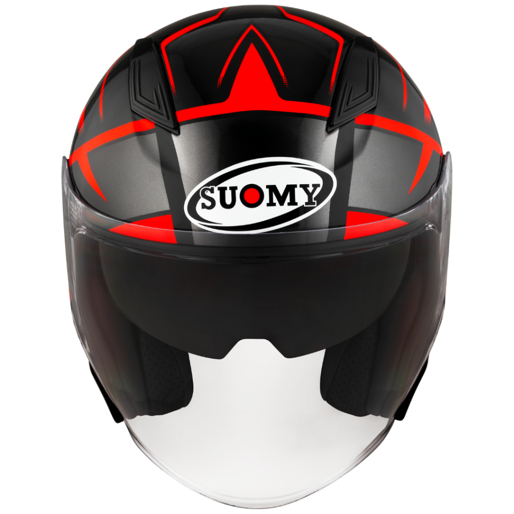 SUOMY Speed Jet Advance Red Helmet | Carbon Composite Shell Helmet ...