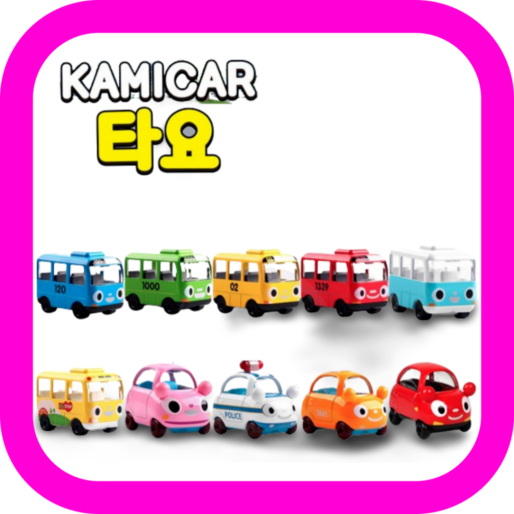 Tayo the Little Bus Kamicar Mini Car 10 Series / BongBong / Gani ...