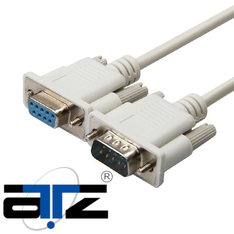 ATZ (1.8m to 5m) DB9M/F STRAIGHT CABLE , RS232 Serial Cable, DB9 Male ...
