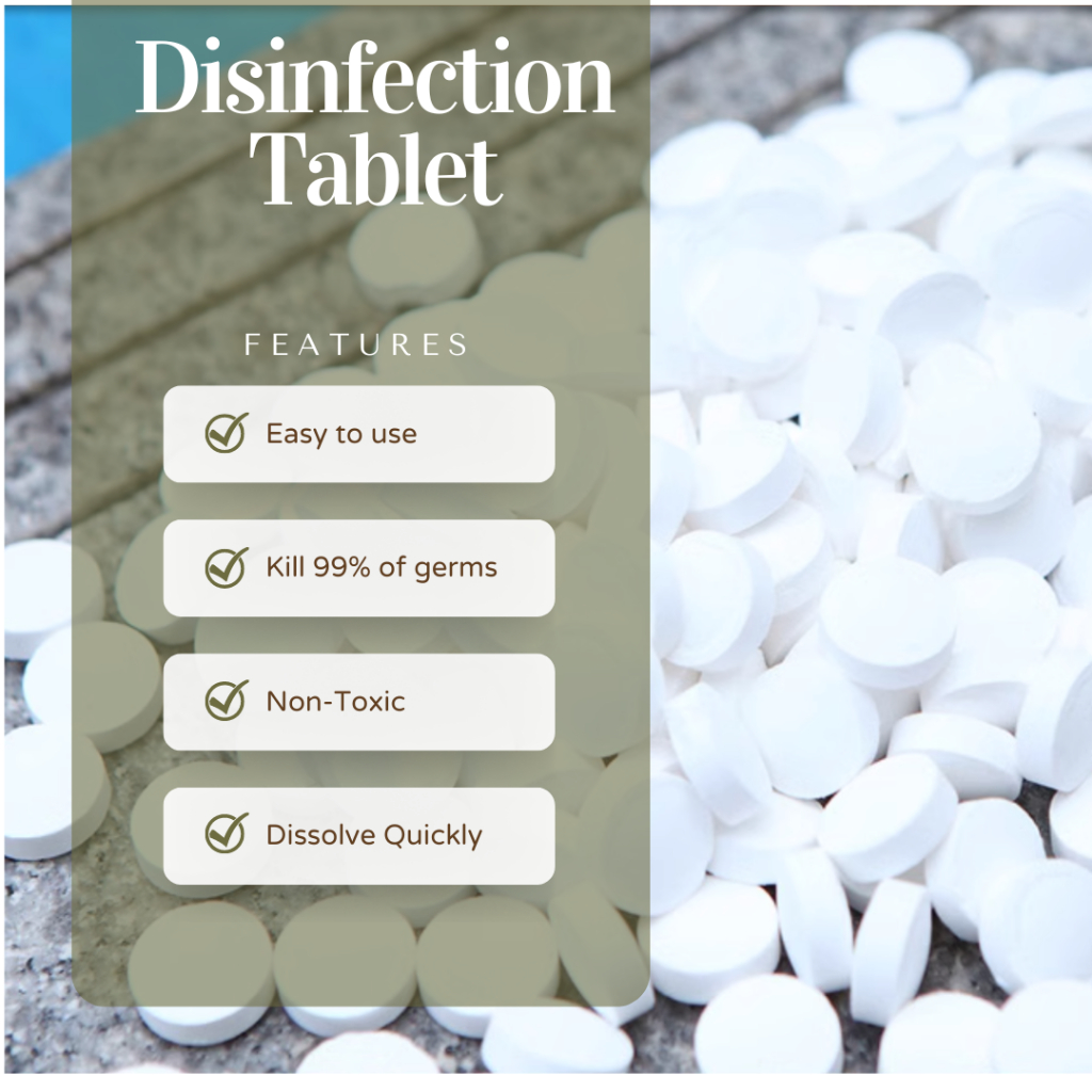 [SG SELLER] INSTOCK Disinfection Tablet 1000MG 2MG EACH Effective ...