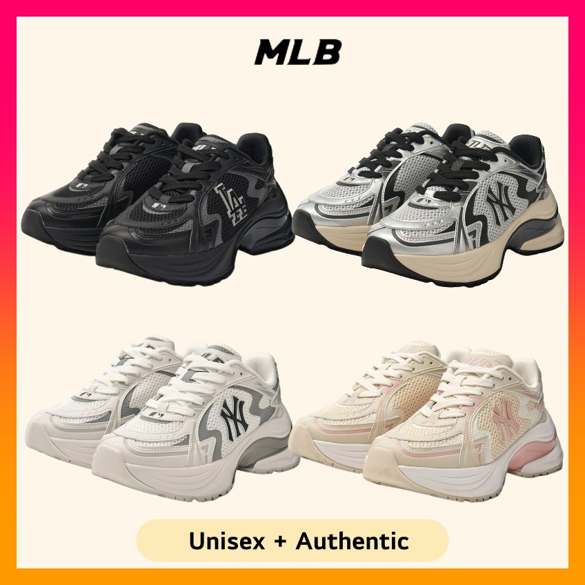 MLB Curve Runner Unisex Shoes (2025New) | Shopee Singapore