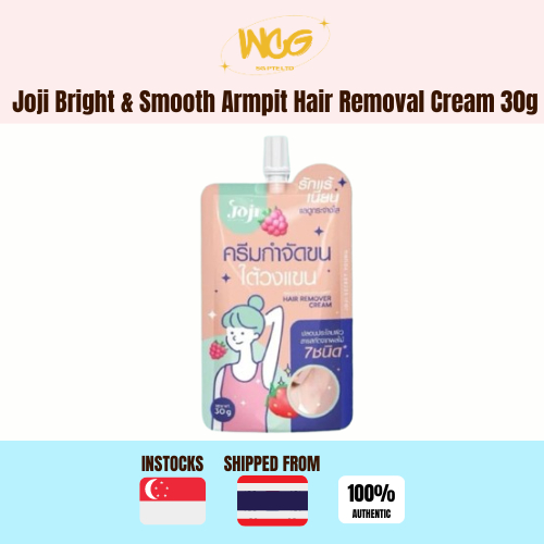 Joji Bright & Smooth Armpit Hair Removal Cream 30g | Shopee Singapore
