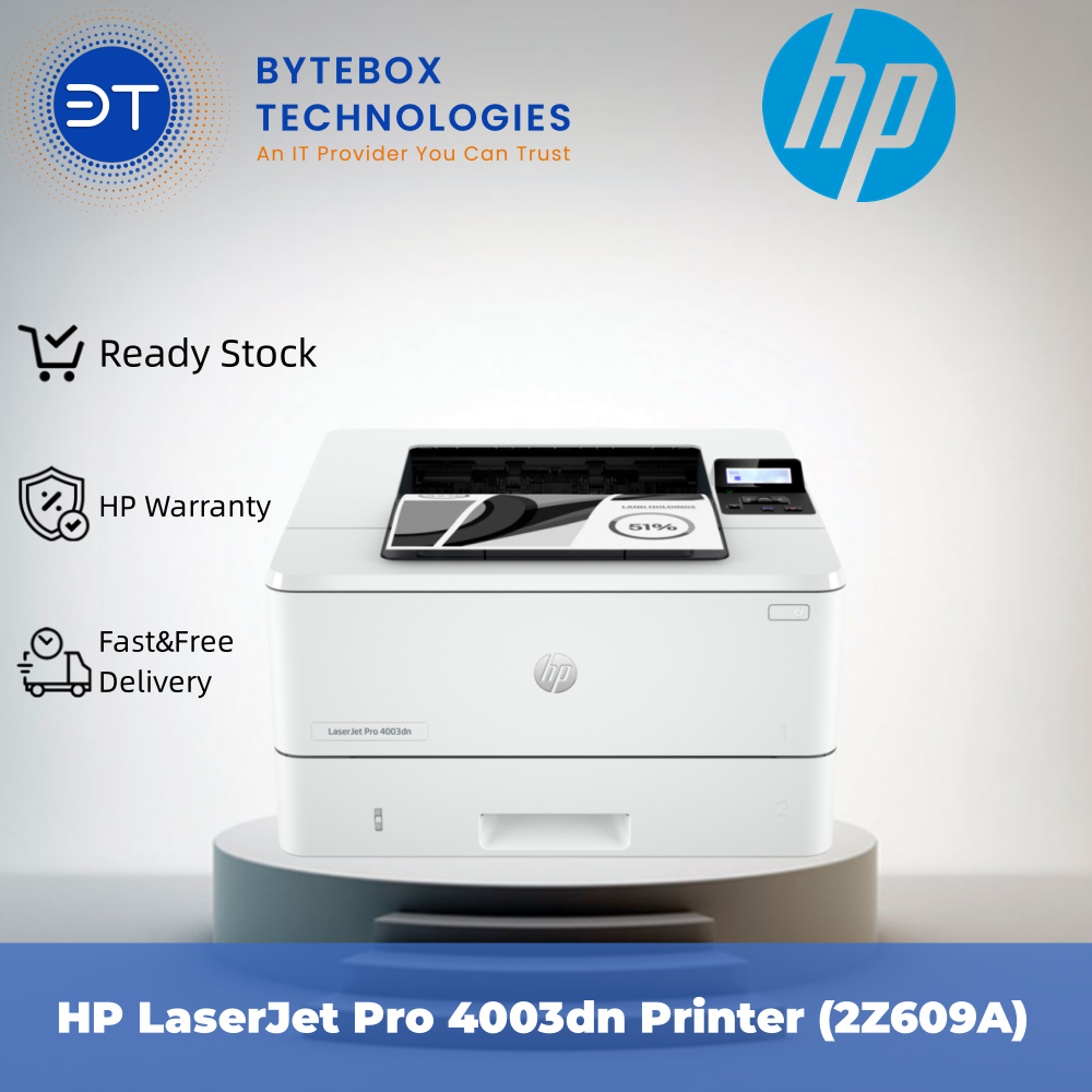 HP LaserJet Pro 4003dn Printer |Print,Duplex | USB, Ethernet | A4 Black ...
