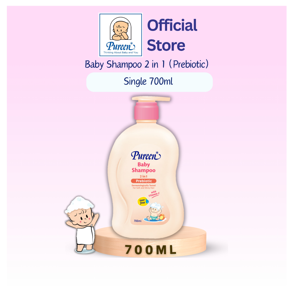 Baby Shampoo 2in1 Prebiotic 700ml | Shopee Singapore