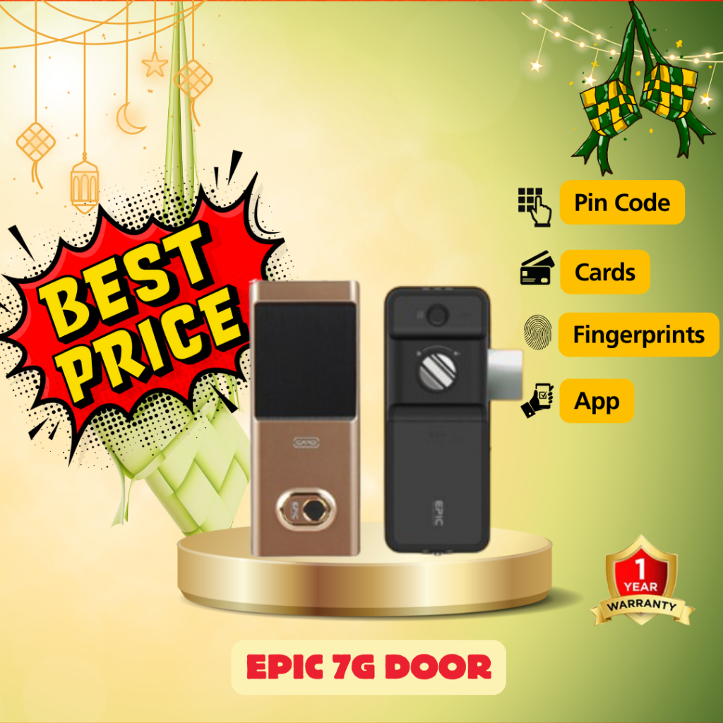 [SHOPEE EXCLUSIVE DEAL & SG BEST SELLER] Epic 7G Smartphone Door ...