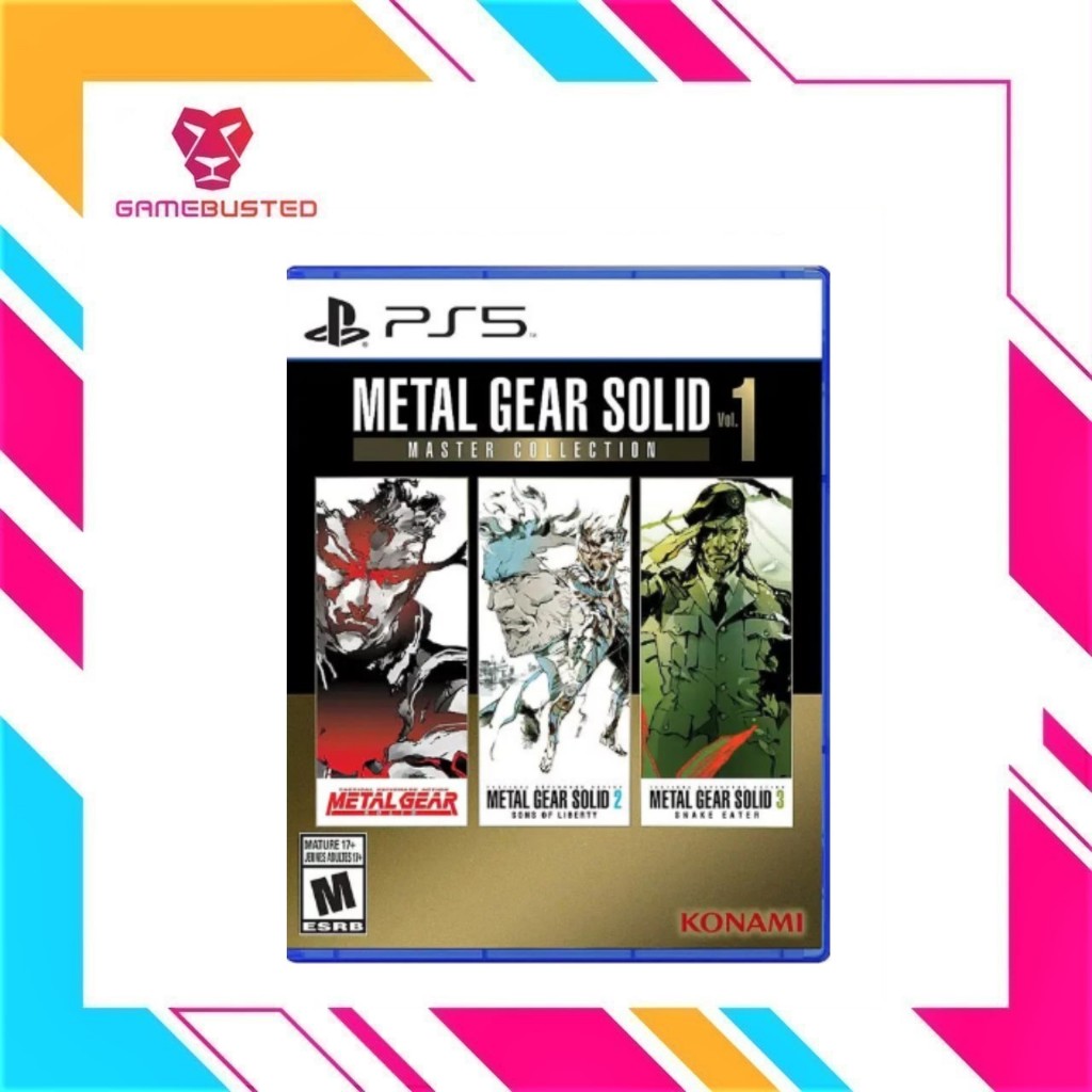 PS5 Metal Gear Solid: Master Collection Vol.1 (R1) | Shopee Singapore