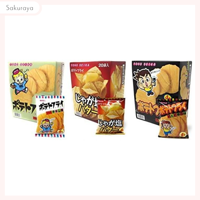 Touhou Seika Potato Fries Fried Chicken Candy Fried Chicken Jaga Shio ...