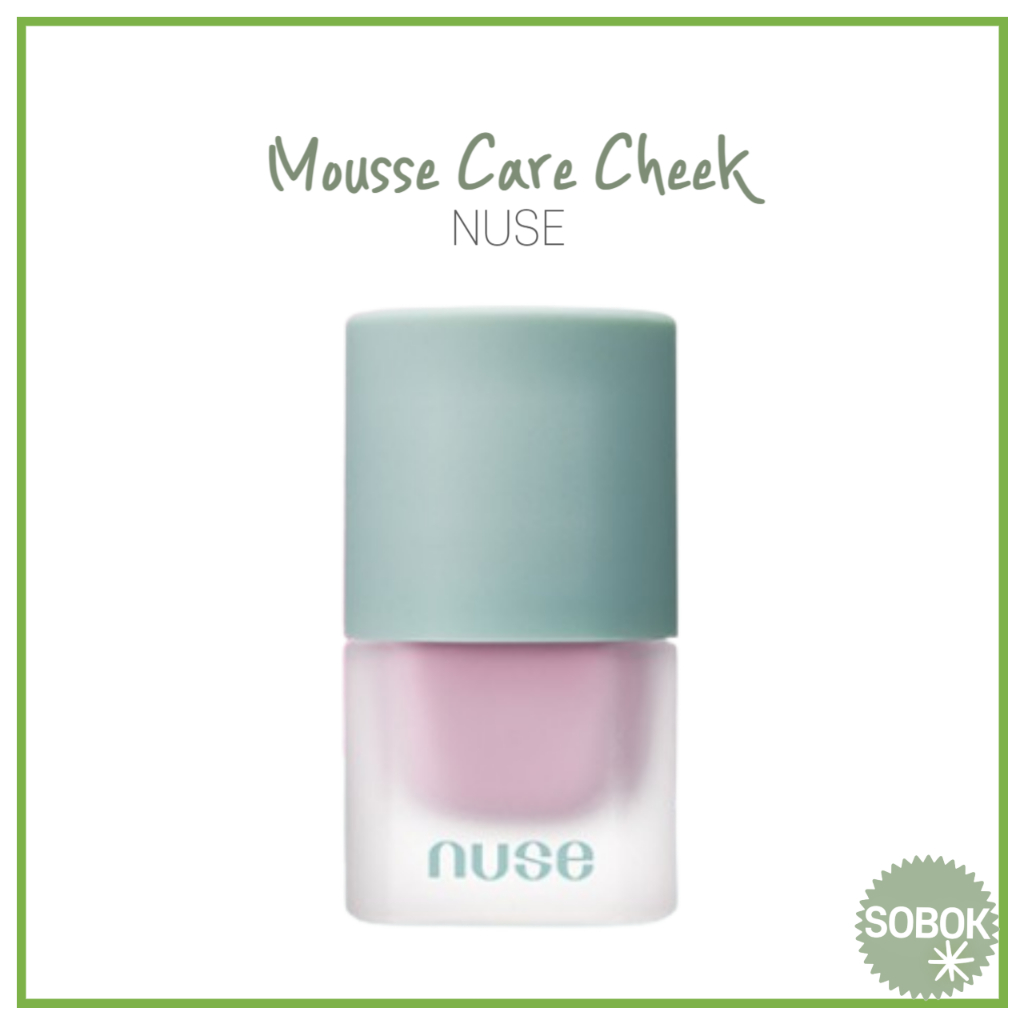 [NUSE] Mousse Care Cheek 16ml 4 colors liquid blusher | Shopee Singapore