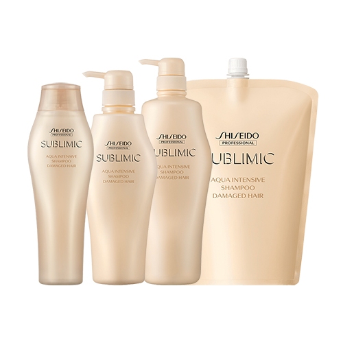 Shiseido Professional Sublimic Aqua Intensive Shampoo 250ml / 500ml / 1000ml / 1800ml (For ...