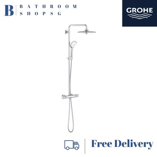 Grohe Euphoria 260 Shower System With Thermostatic Mixer 27296003 ...