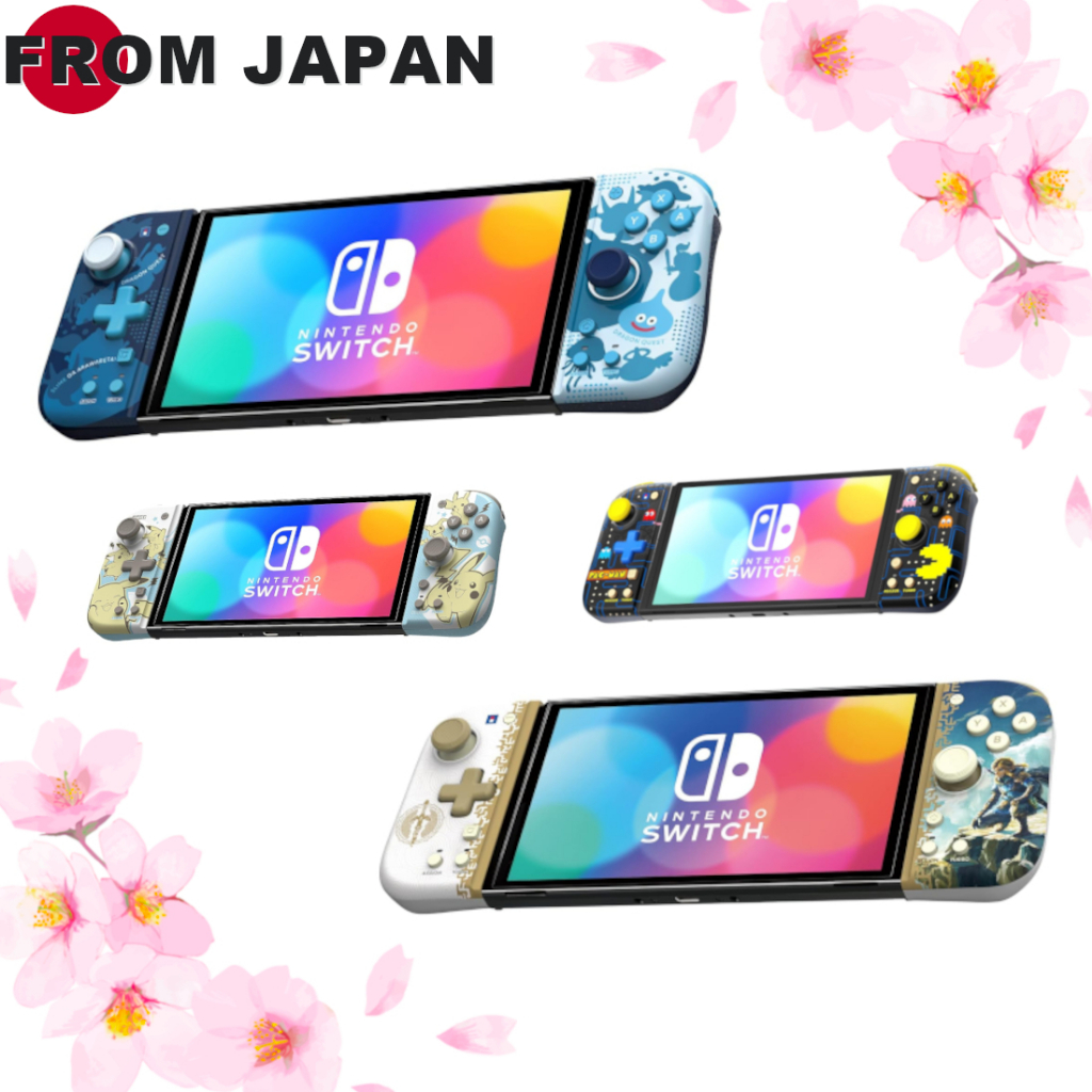 HORI Grip Controller Fit Dragon Quest Pokemon Zelda PAC-MAN for ...
