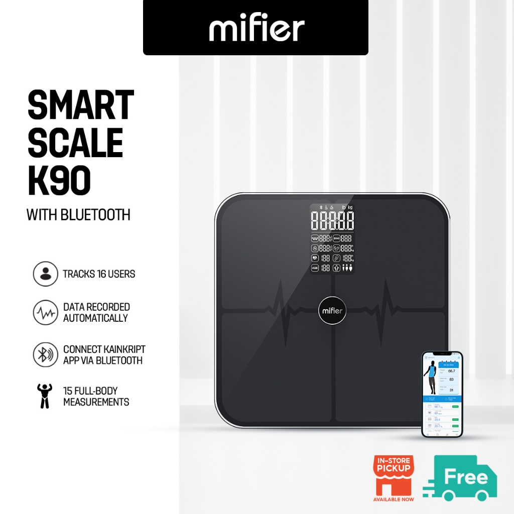 Mifier K90 Smart Scale Digital 16 in 1 weight scale penimbang berat ...